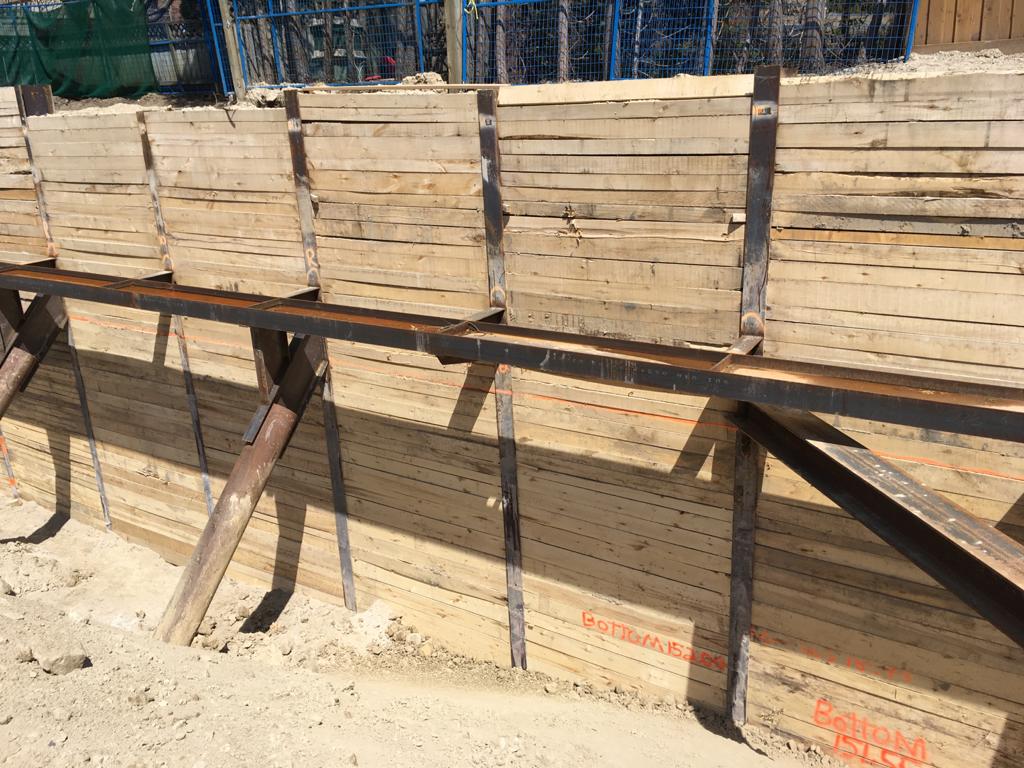 Lagged Shoring Contractor in Toronto, Soldier Piles Installation ...